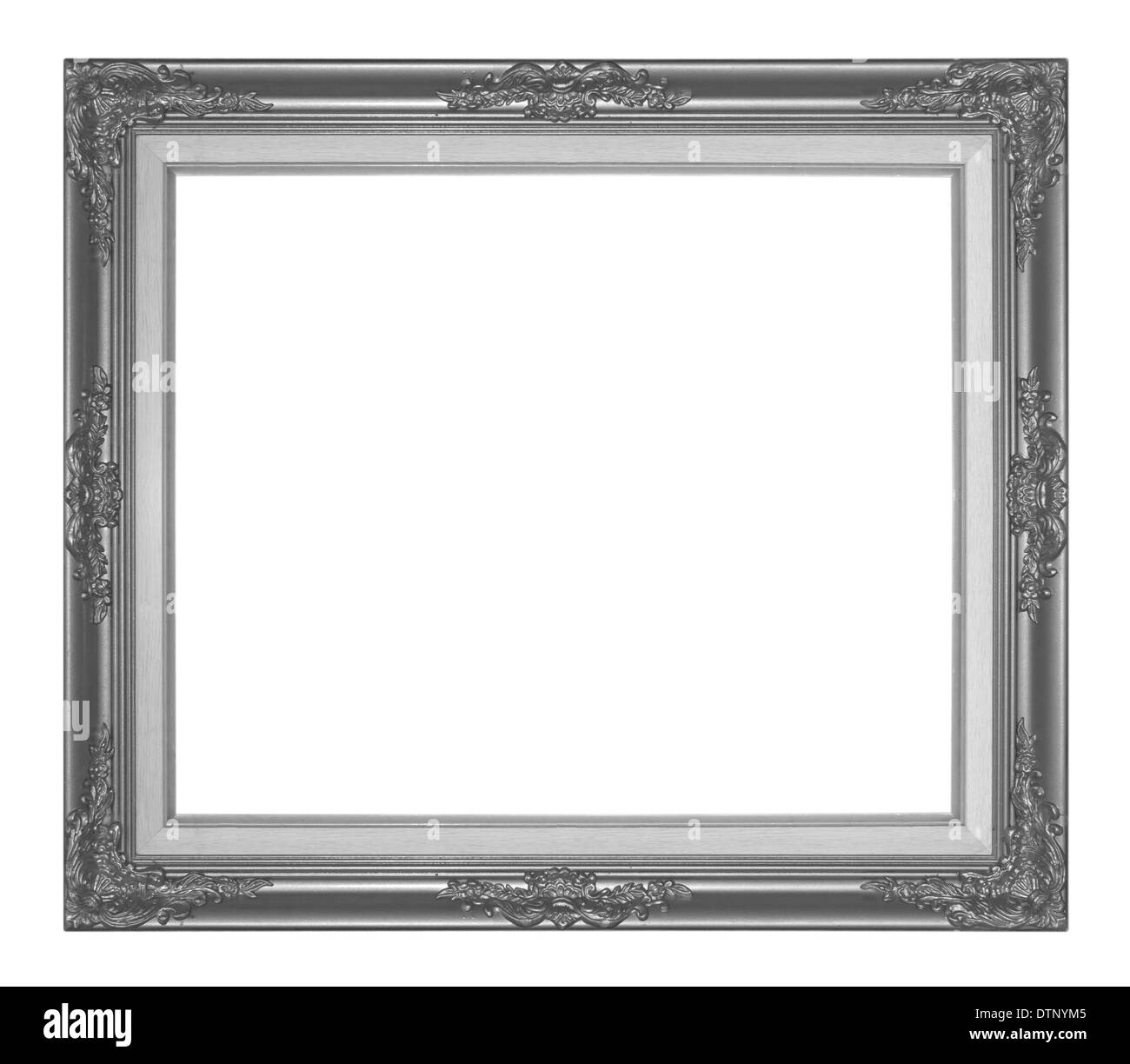 Old Antique Black frame Isolated Decorative Carved Wood Stand Antique ...