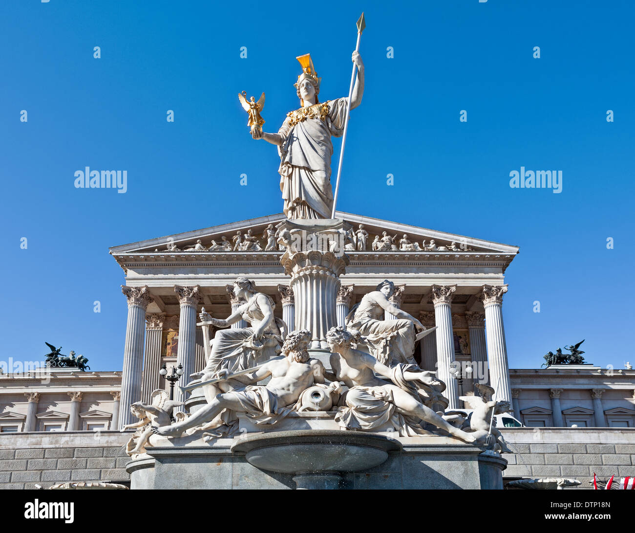 Austrian Parliament Building Stock Photo - Alamy