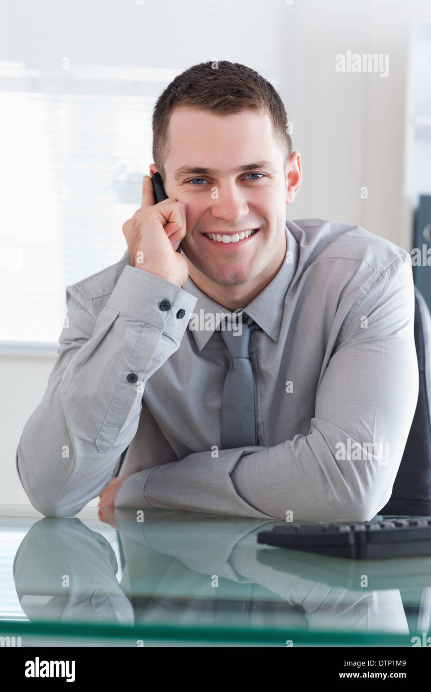 Getting a telephone call hi-res stock photography and images - Alamy