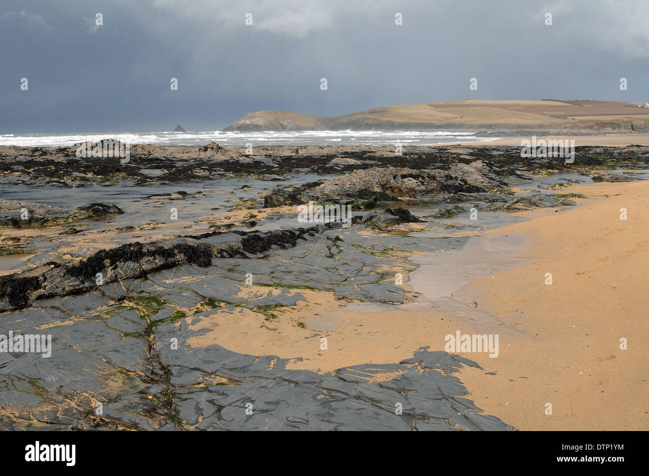 CONSTANTINE BAY CORNWALL Stock Photo - Alamy