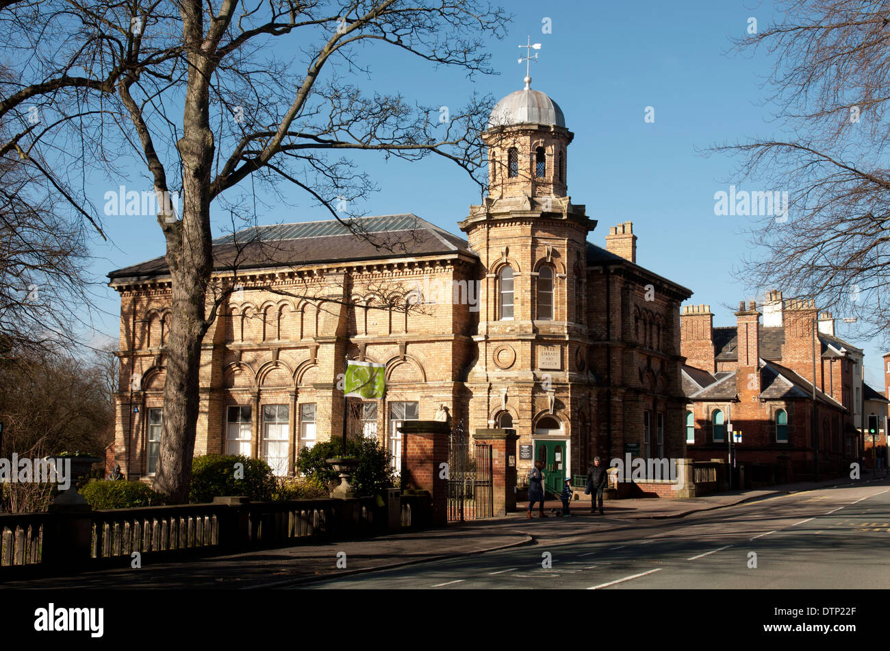 The former Free Library and Museum, Lichfield, Staffordshire, England ...