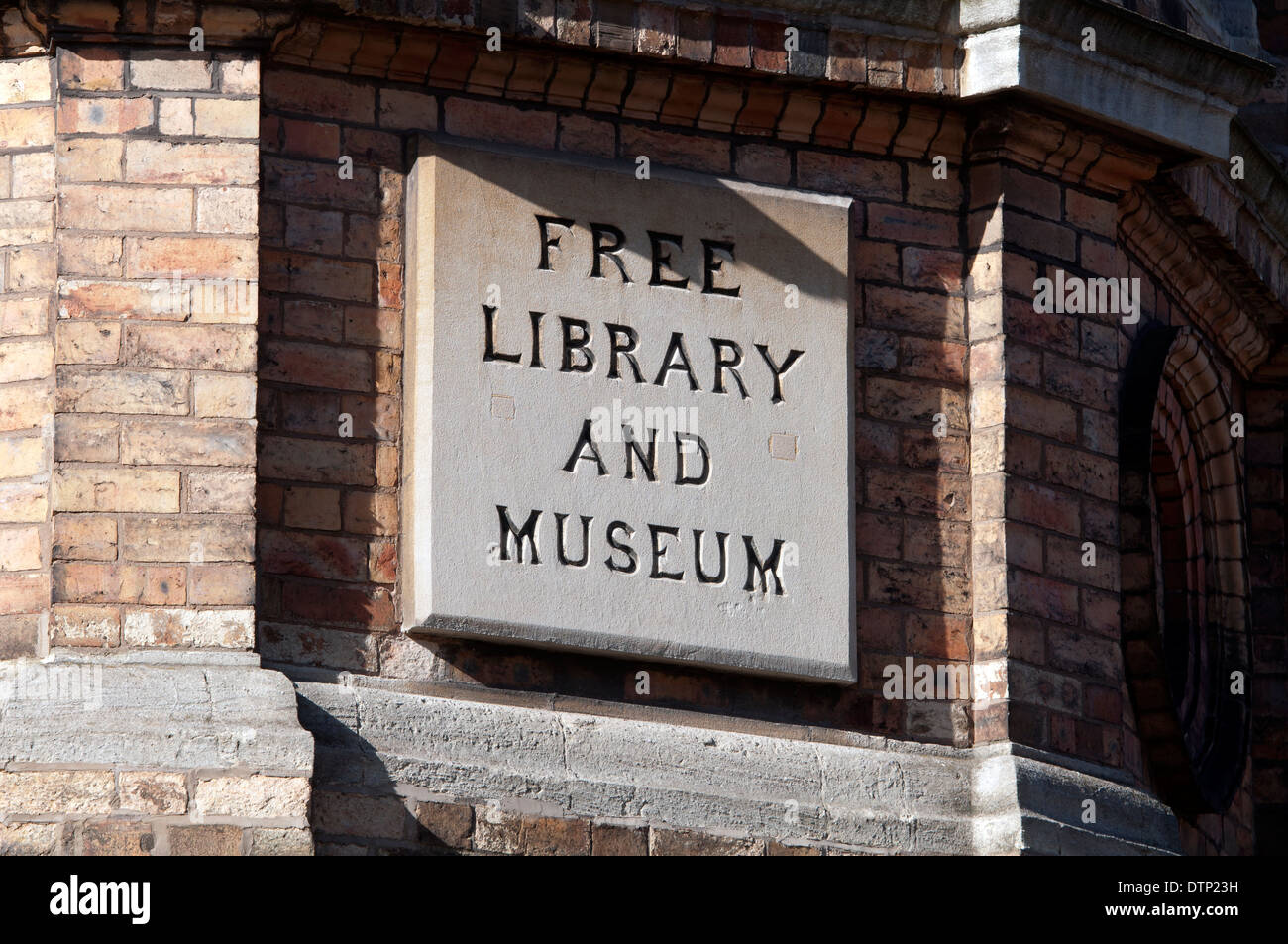 The former Free Library and Museum, Lichfield, Staffordshire, England ...