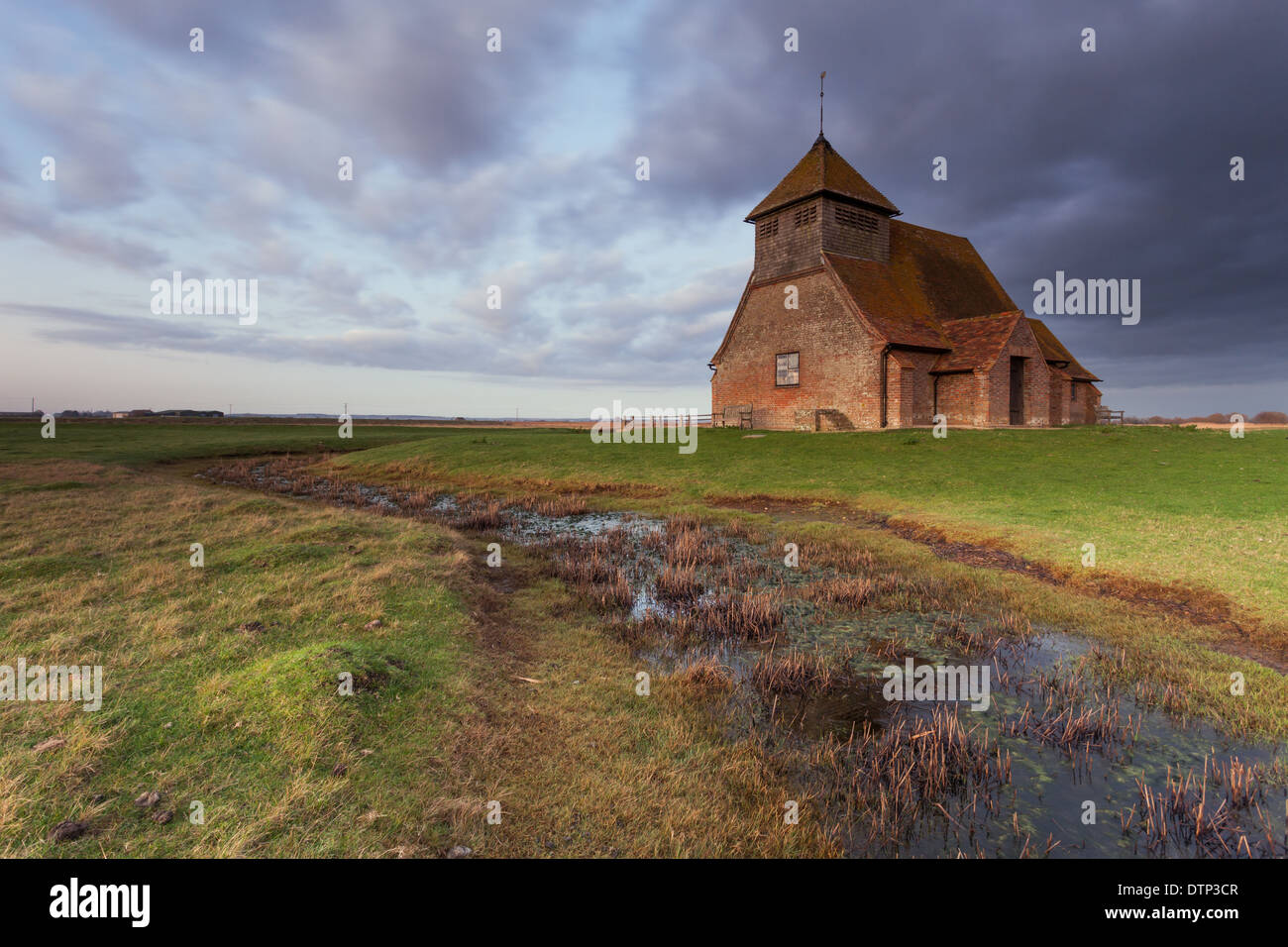 Becket church fairfield marsh kent hi-res stock photography and images ...