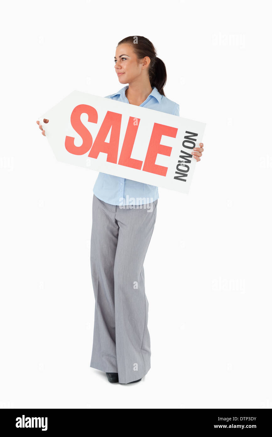 Blank sign in front Cut Out Stock Images & Pictures - Alamy