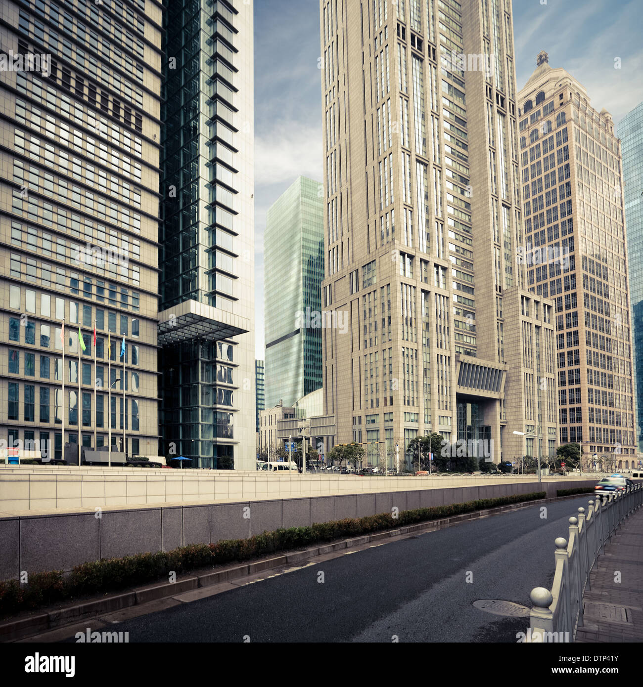 Contemporary street architecture hi-res stock photography and images ...