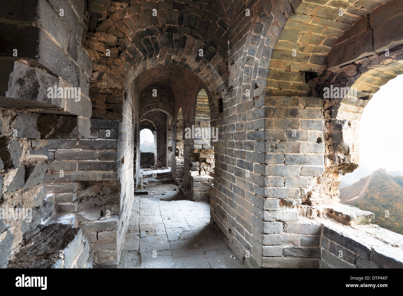 Great Wall Of China Towers Inside