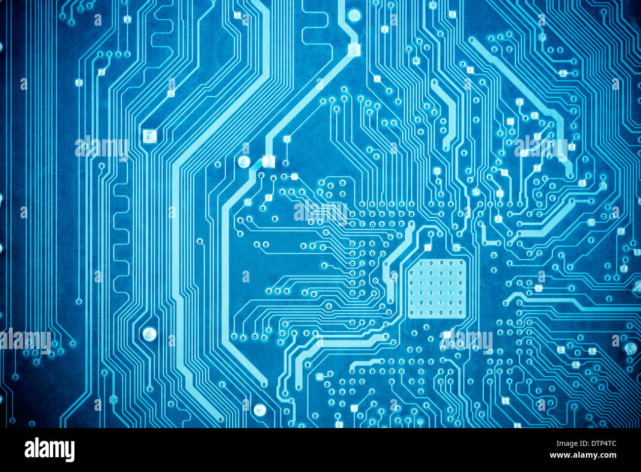 blue circuit board Stock Photo - Alamy