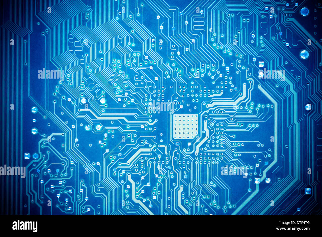 blue circuit board Stock Photo - Alamy