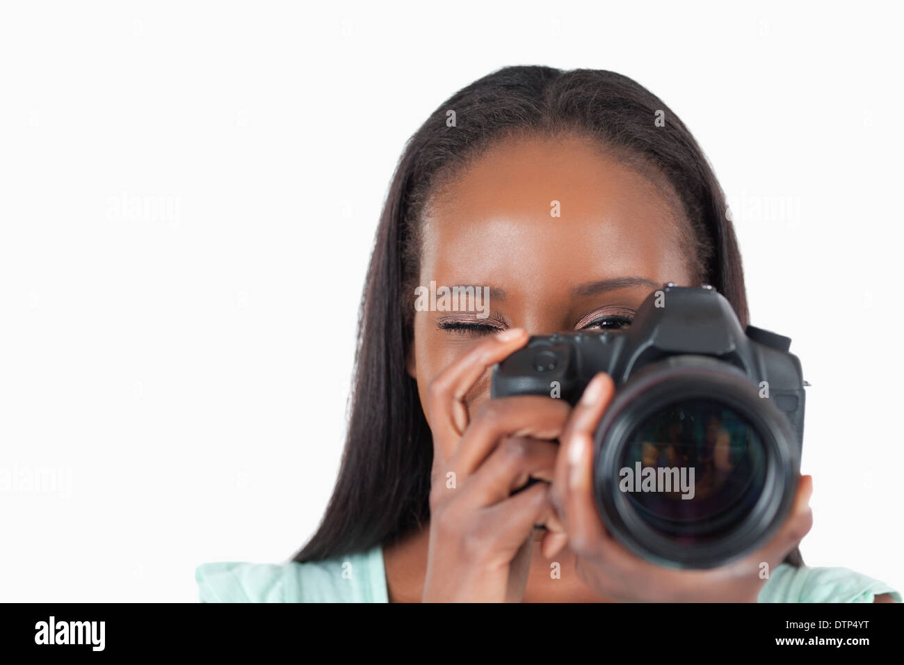 Female photographer at work hi-res stock photography and images - Alamy