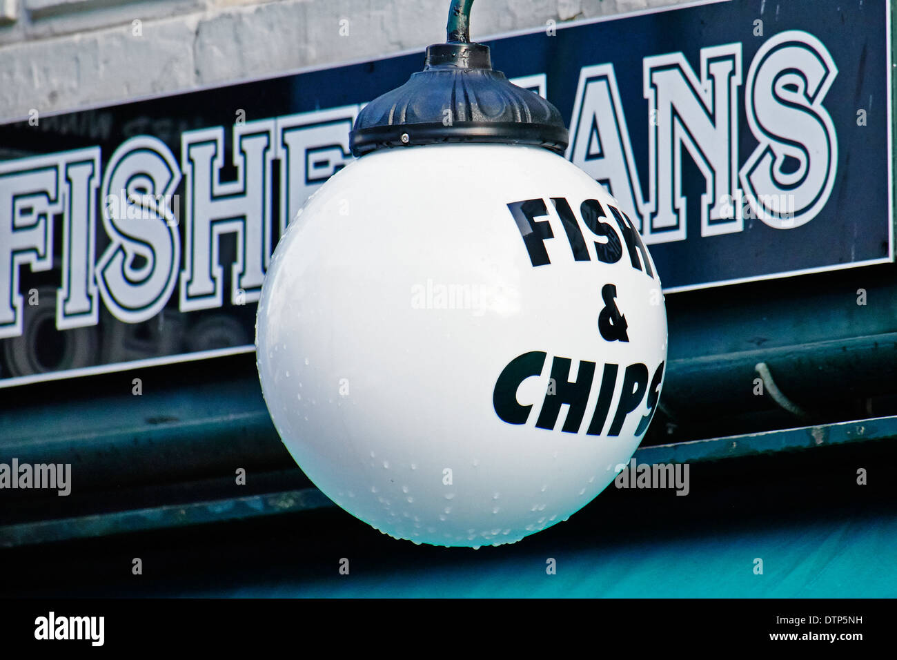 Chip shop advert hi-res stock photography and images - Alamy