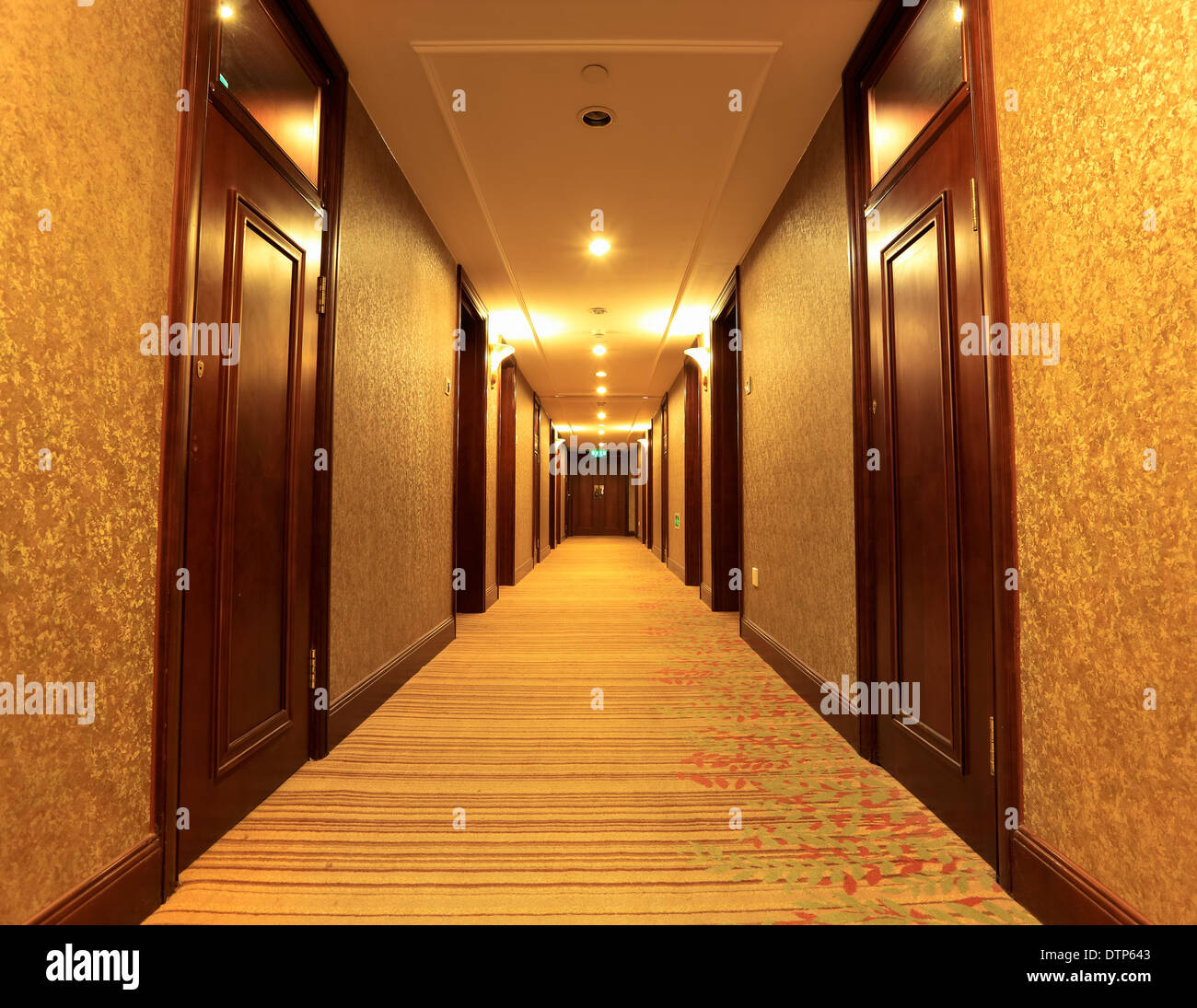 Hotel corridor design hi-res stock photography and images - Alamy
