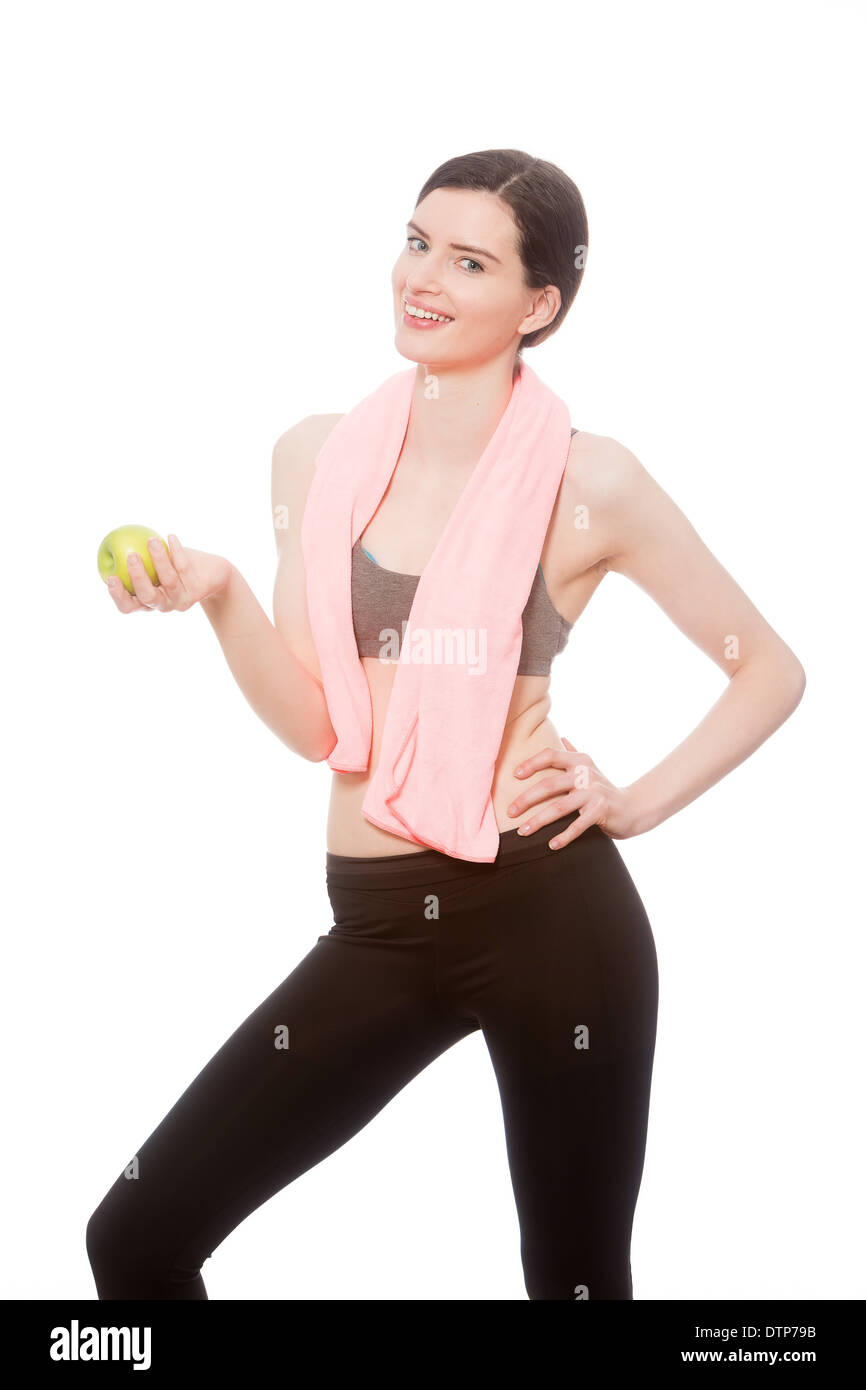 Fitness model Cut Out Stock Images & Pictures - Alamy
