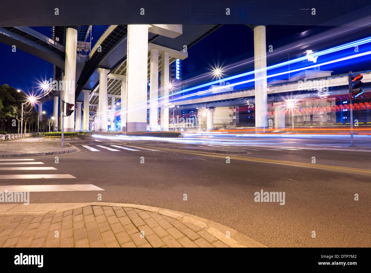 viaduct at night Stock Photo - Alamy
