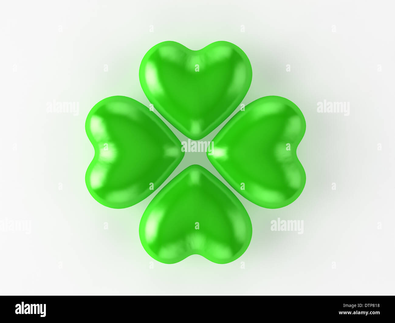 Green 4 leaf clover hi-res stock photography and images - Alamy