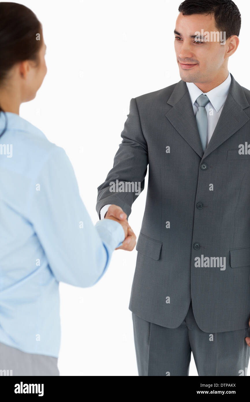 Business people agreeing on deal hi-res stock photography and images ...