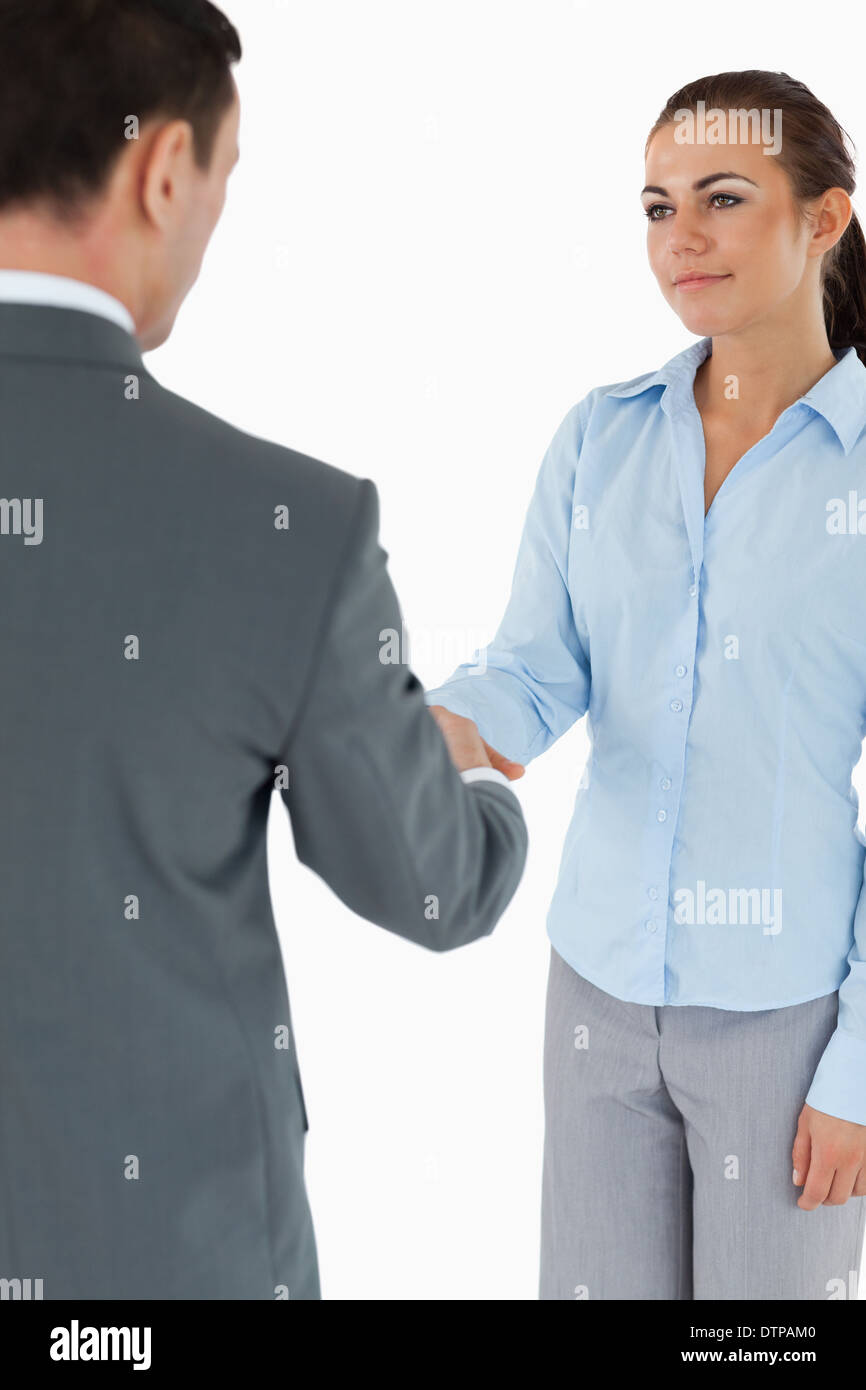 Business people agreeing on deal hi-res stock photography and images ...