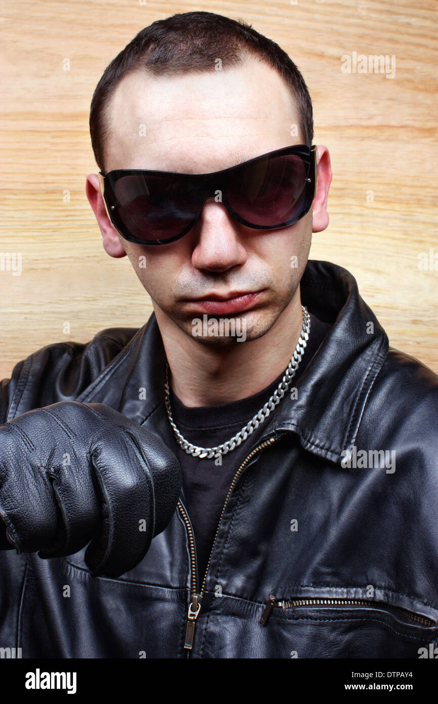 Chief boss mafia gangster thug hi-res stock photography and images - Alamy