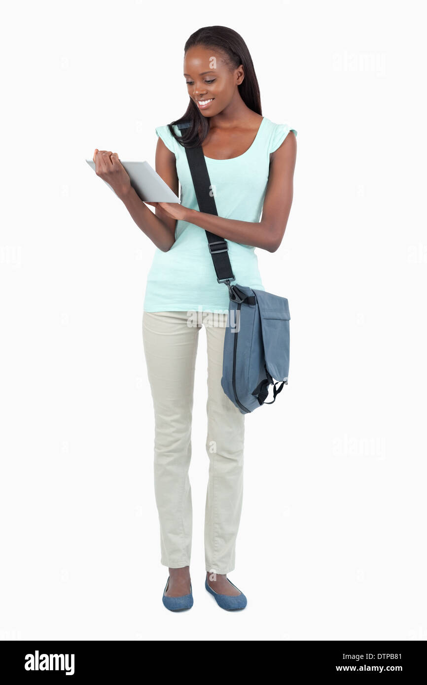 Female checking notes hi-res stock photography and images - Alamy