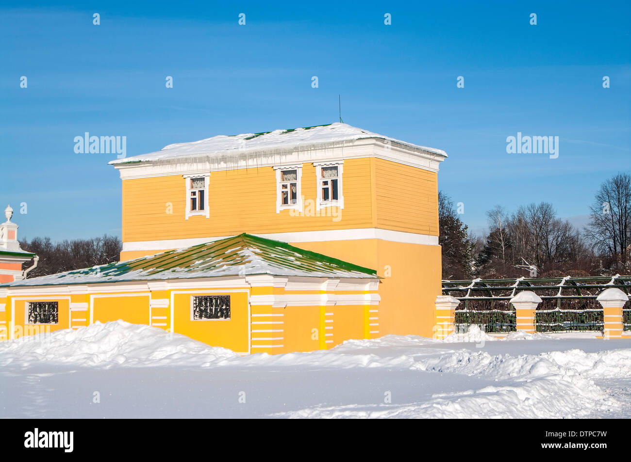 Moscow Russian manor bulk graphite Sheremetyeva Stock Photo - Alamy