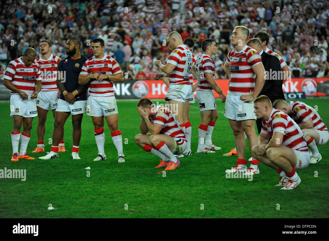 Wigan warriors team hi-res stock photography and images - Alamy