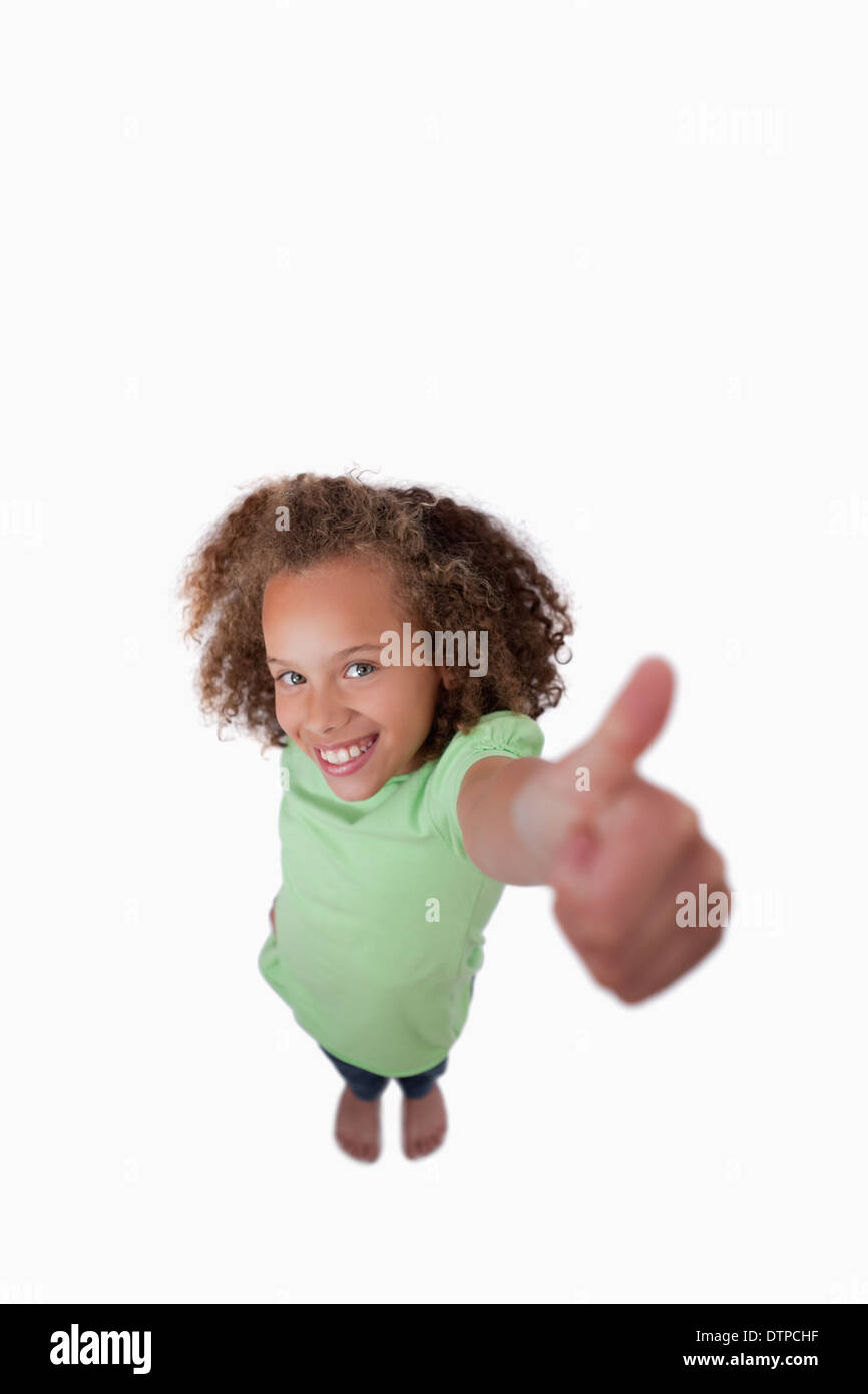 Lovely happy child pretty Cut Out Stock Images & Pictures - Alamy