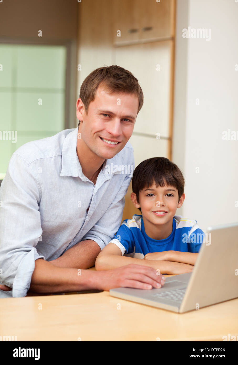 Father notebook hi-res stock photography and images - Alamy