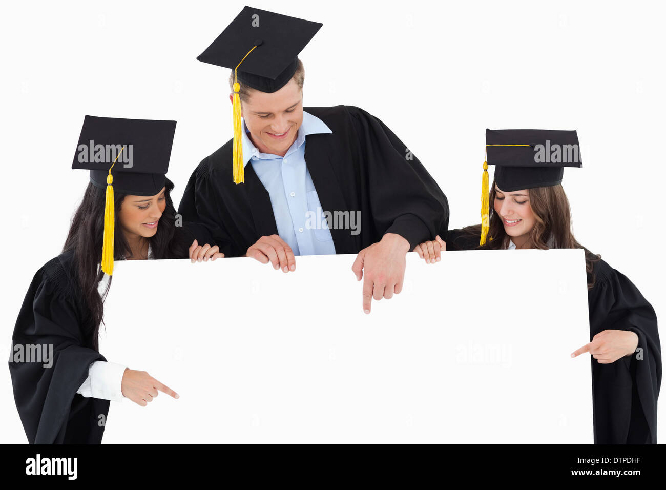 Graduates sign hi-res stock photography and images - Alamy