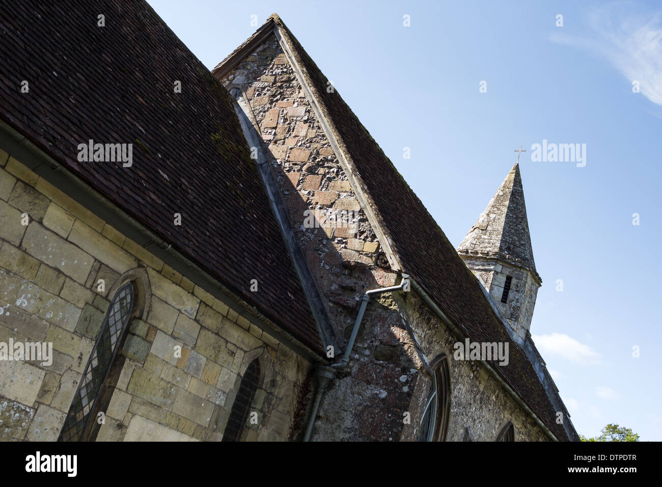 the medieval parish church of St Peter which dates from the 12th ...