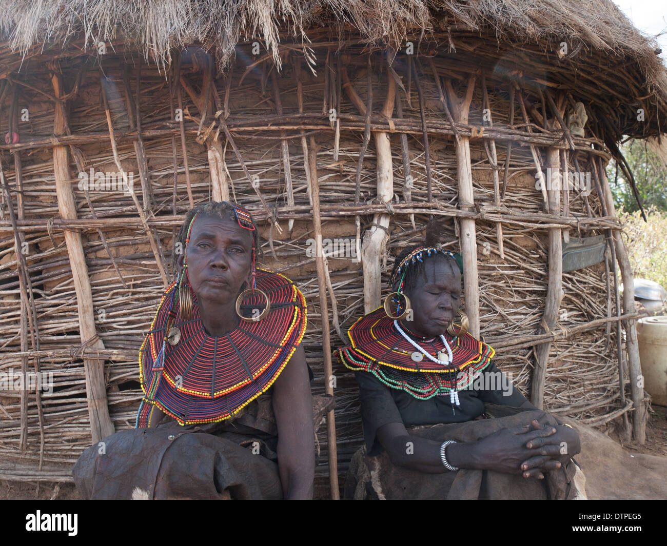 Pokot Peoples of Kenya Stock Photo - Alamy