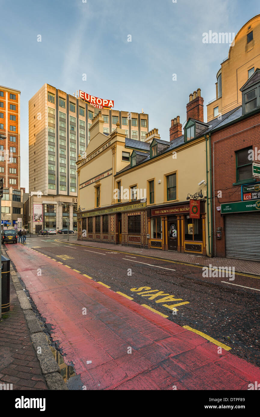 The Crown Liquor Saloon is a public house in Belfast, Northern Ireland ...