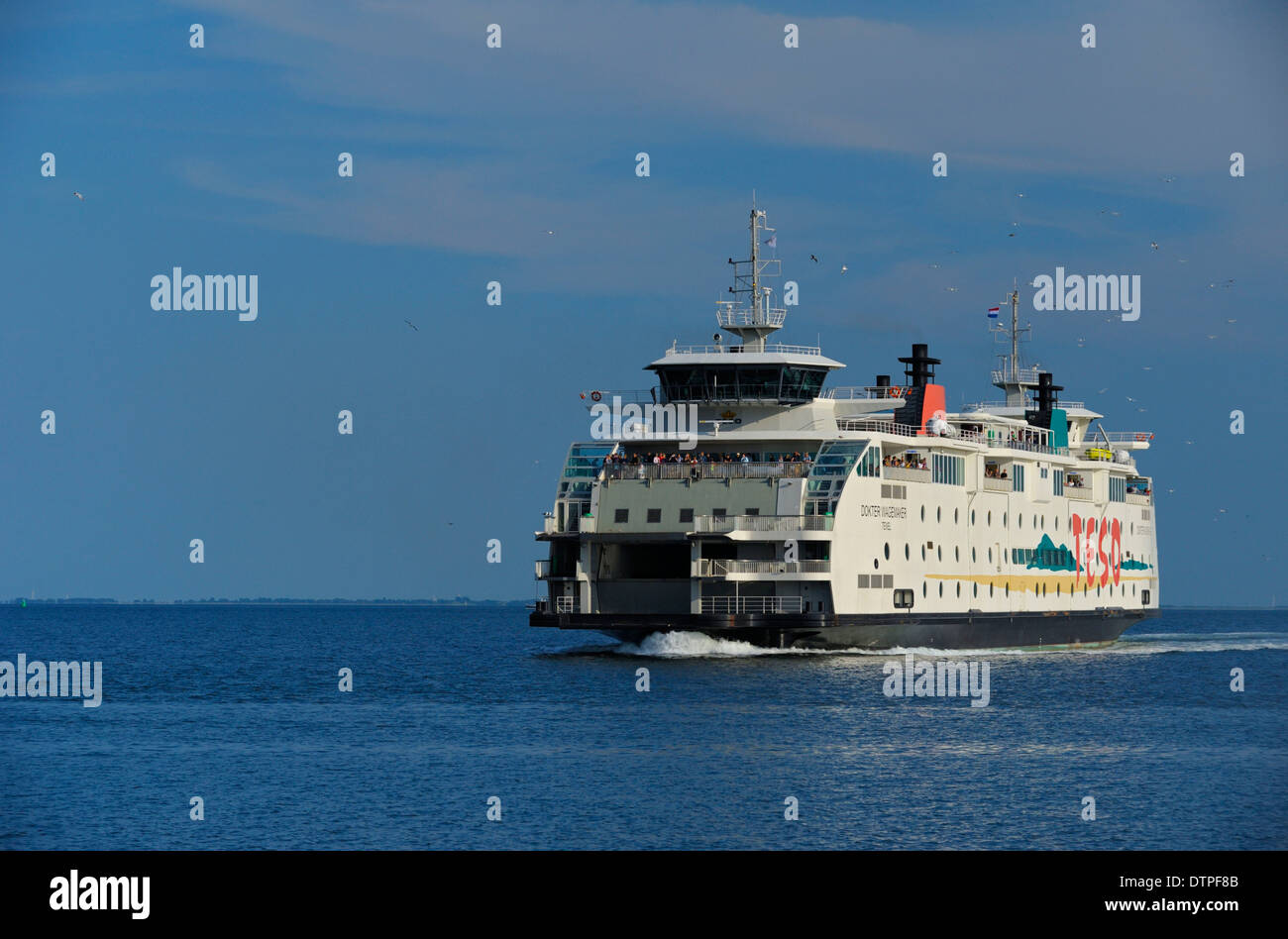 Ferry Dokter Wagemaker, between Texel and Den Helder, Island of Texel ...