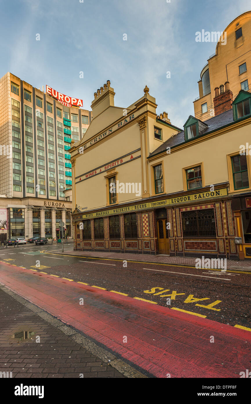 The Crown Liquor Saloon is a public house in Belfast, Northern Ireland ...