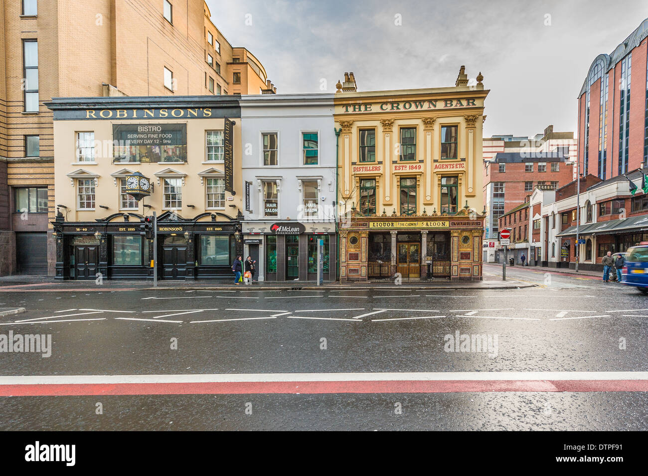 The Crown Liquor Saloon is a public house in Belfast, Northern Ireland ...