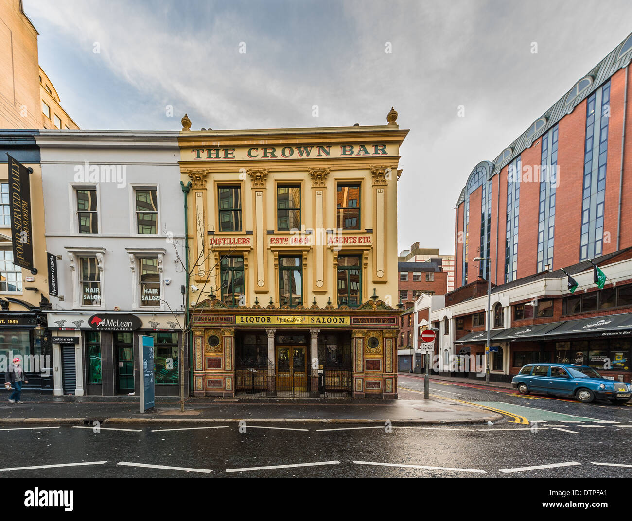 The Crown Liquor Saloon is a public house in Belfast, Northern Ireland ...