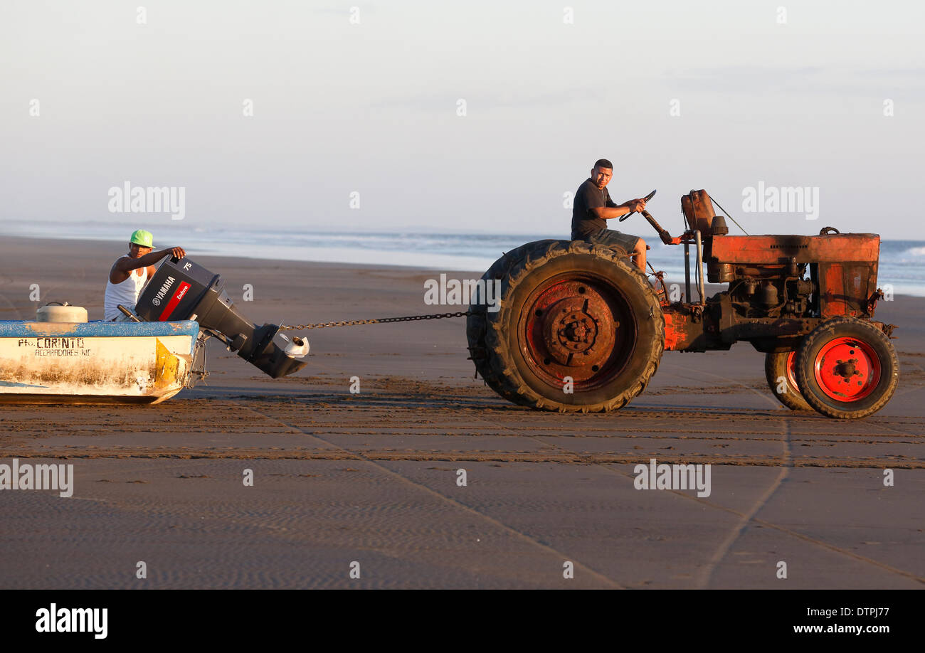 Tractor launching a boat hi-res stock photography and images - Alamy