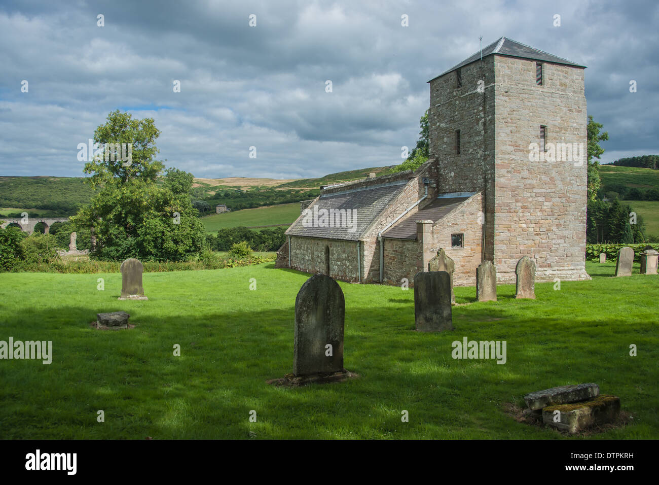 St John The Baptist Church, Edlingham, Northumberland, UK Stock Photo ...