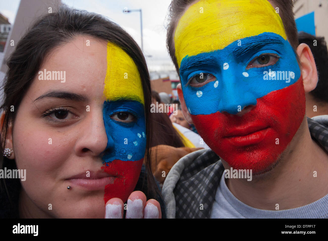 Venezuelan student protests hi-res stock photography and images - Alamy