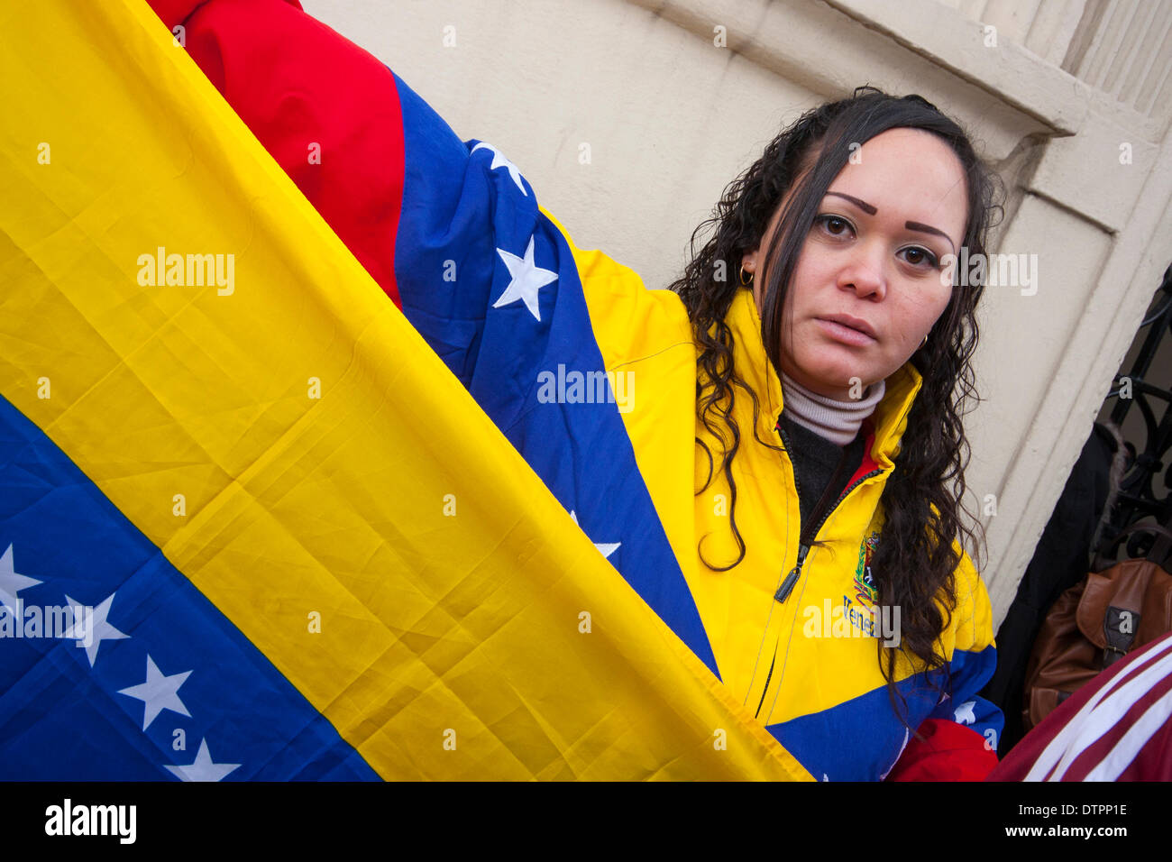 Venezuelan student protests hi-res stock photography and images - Alamy