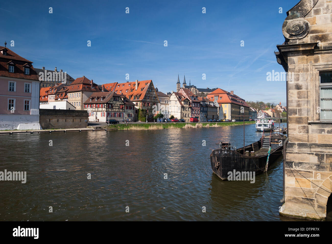 River Regnitz, Bamberg, Germany Stock Photo - Alamy