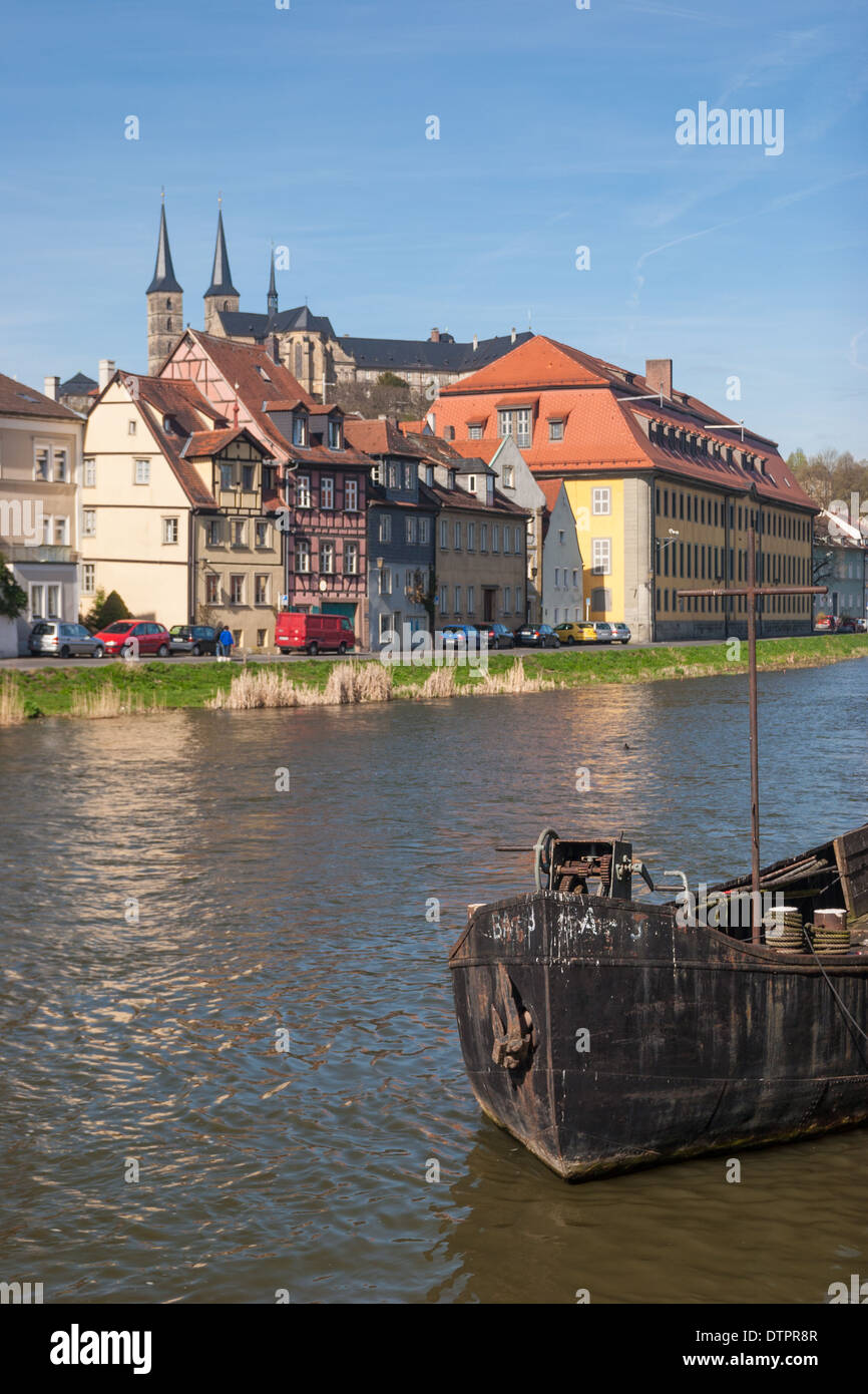 River Regnitz, Bamberg, Germany Stock Photo - Alamy