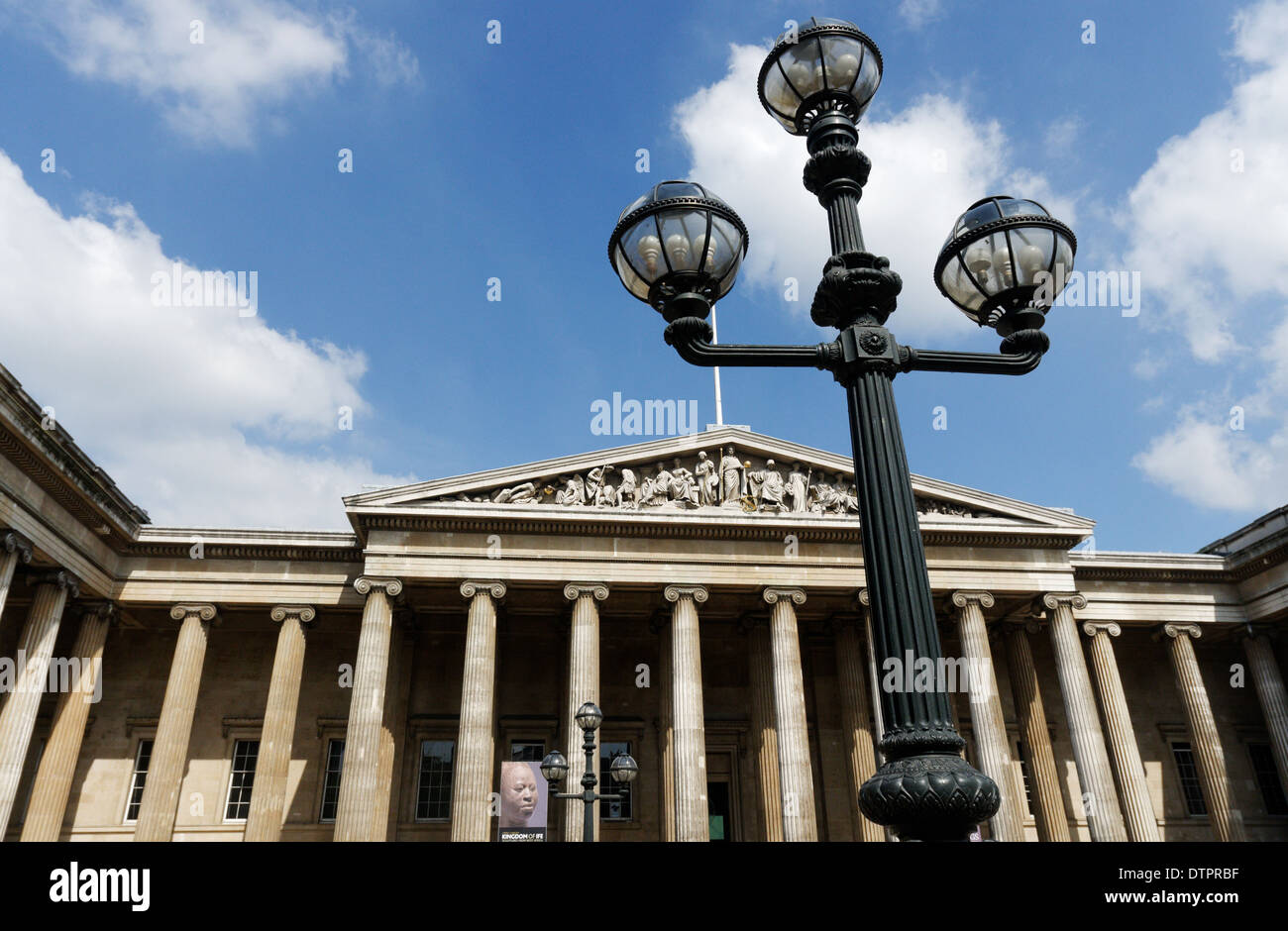 The entrance to the British Museum in London Stock Photo - Alamy