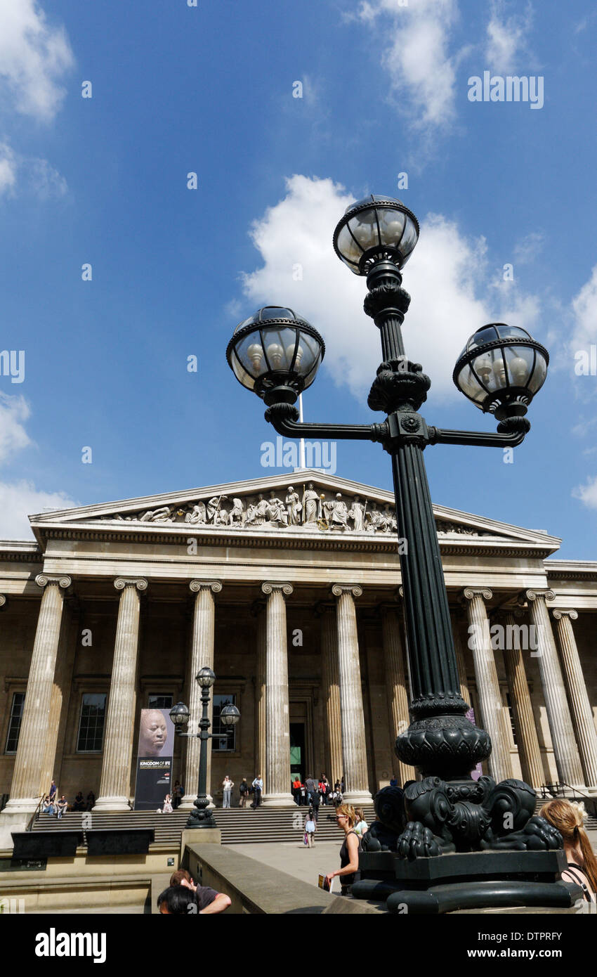 The entrance to the British Museum in London Stock Photo - Alamy