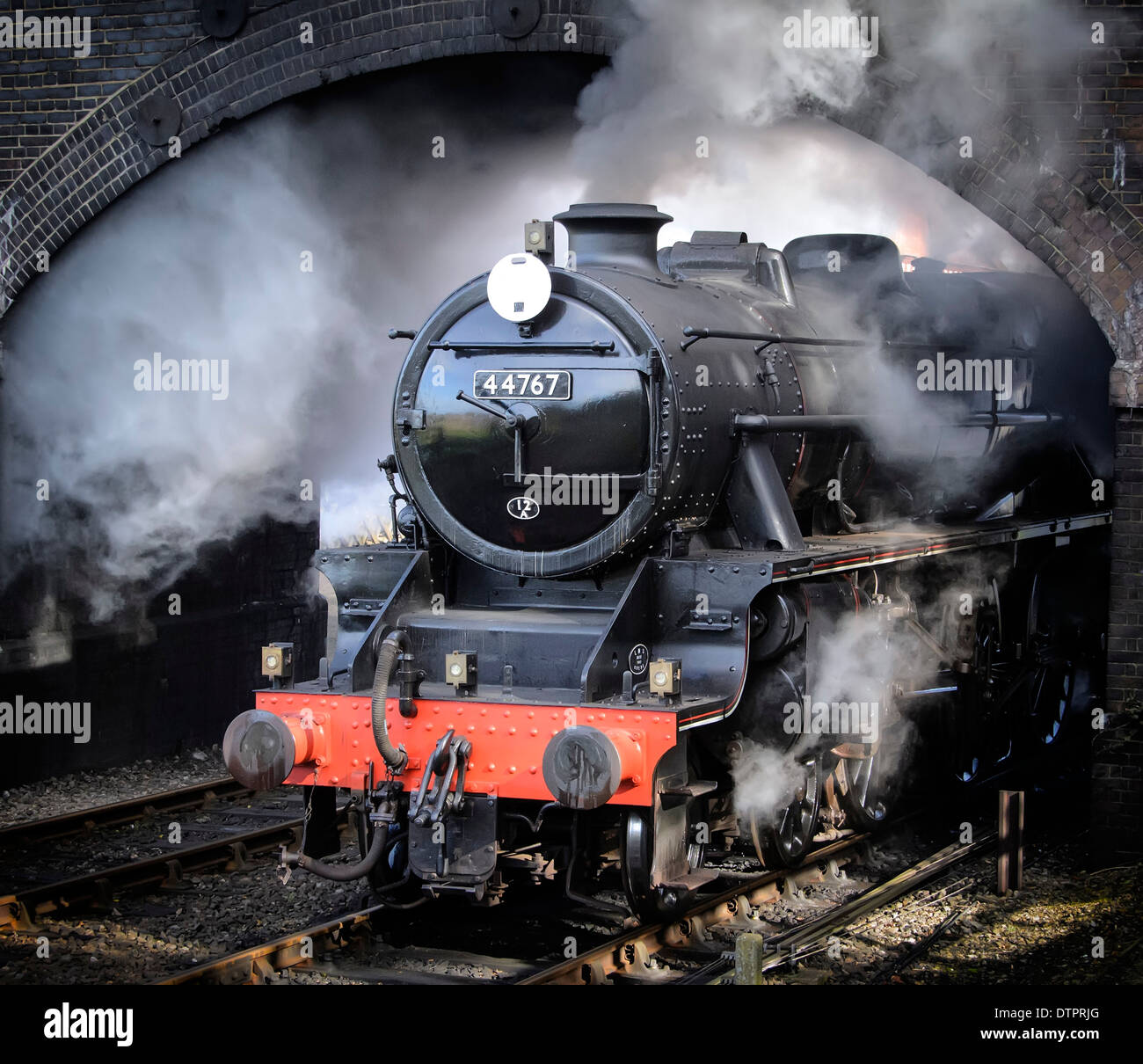 Steam Locomotive on the North Norfolk Railway "Poppy Line Stock Photo ...