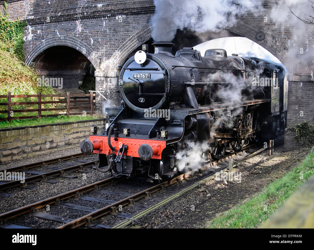 Steam Locomotive on the North Norfolk Railway "Poppy Line Stock Photo ...