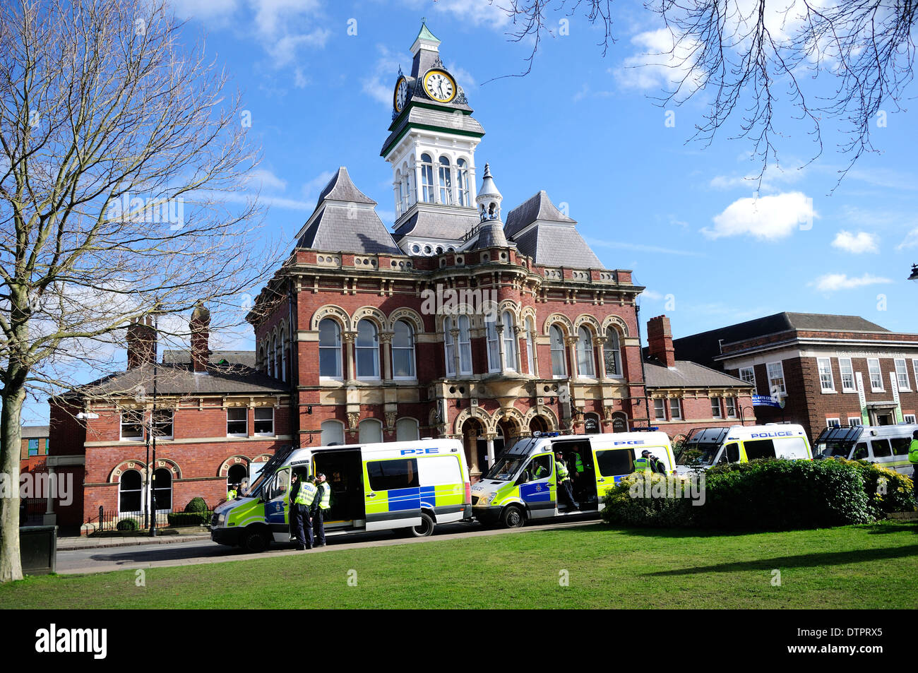 Town hall of grantham hi-res stock photography and images - Alamy