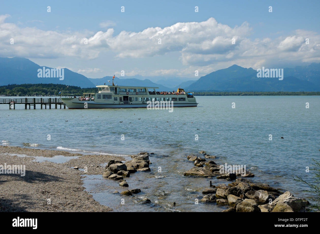 Chiemsee, Chieming, Bavaria, Germany Stock Photo - Alamy