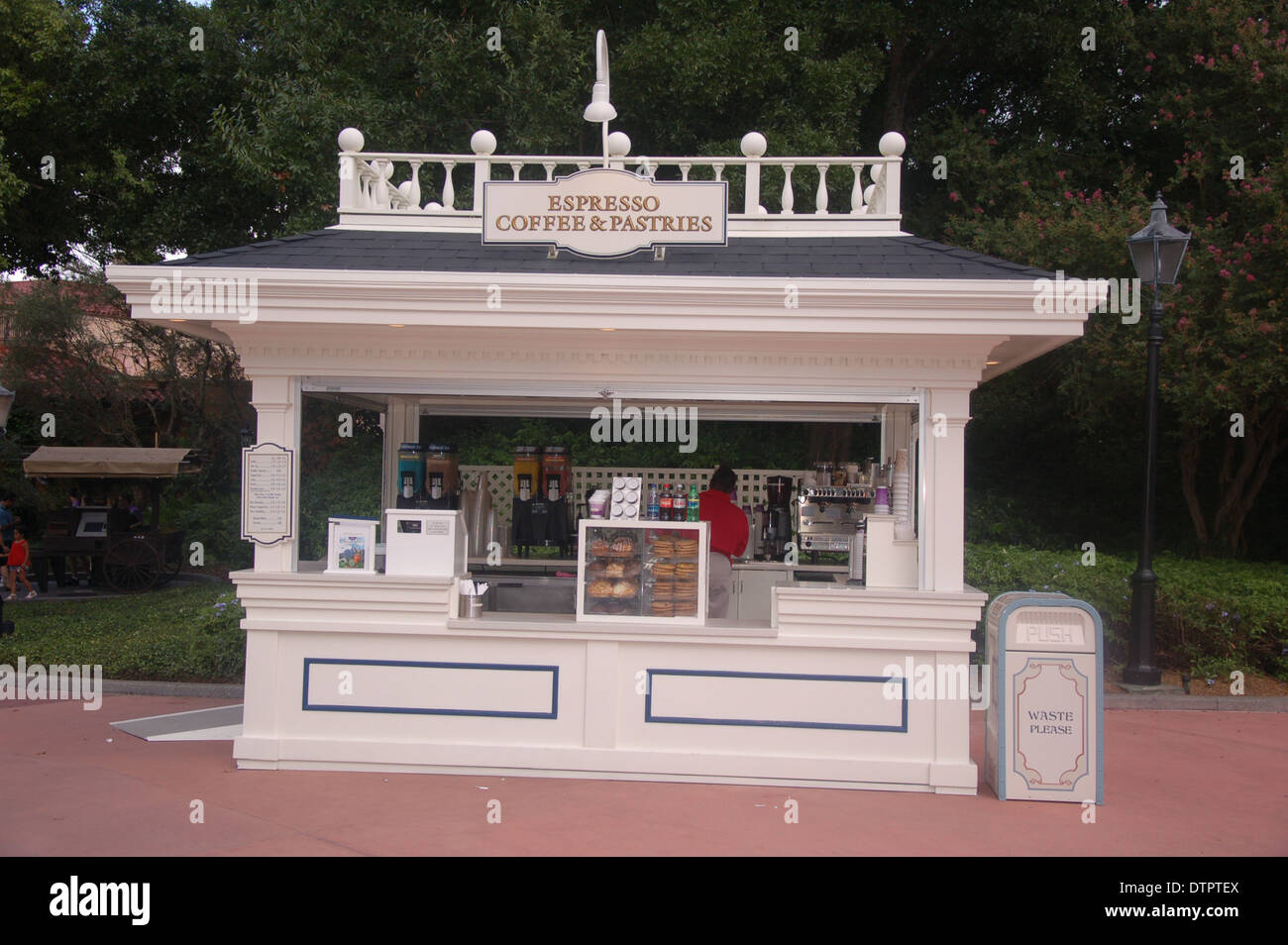 An Espresso Coffee & Pastries shop at Walt Disney's World Epcot in ...