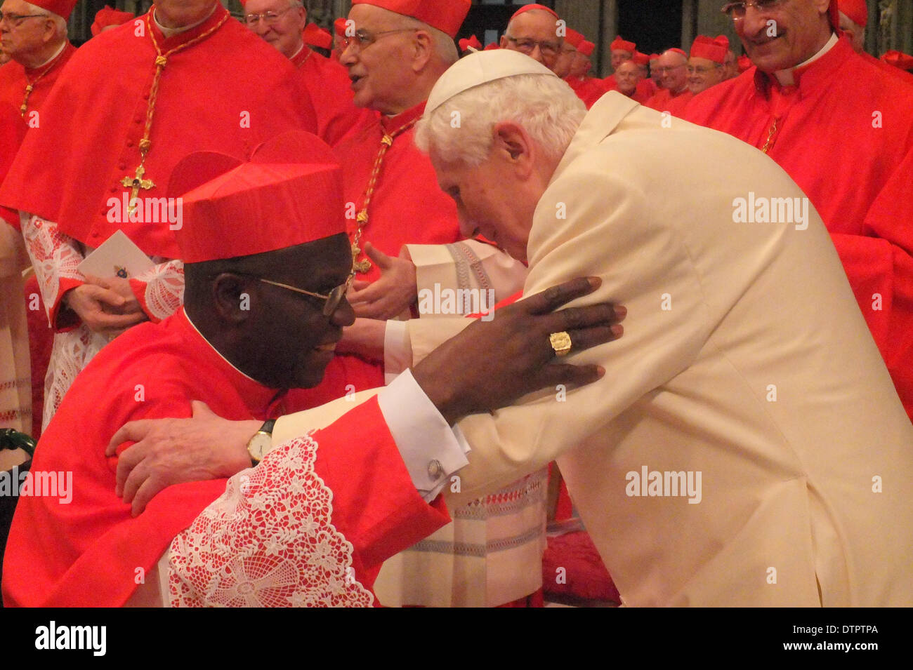 St Peter's Basilica, The Vatican. 22nd Feb, 2014. Photo of the ...