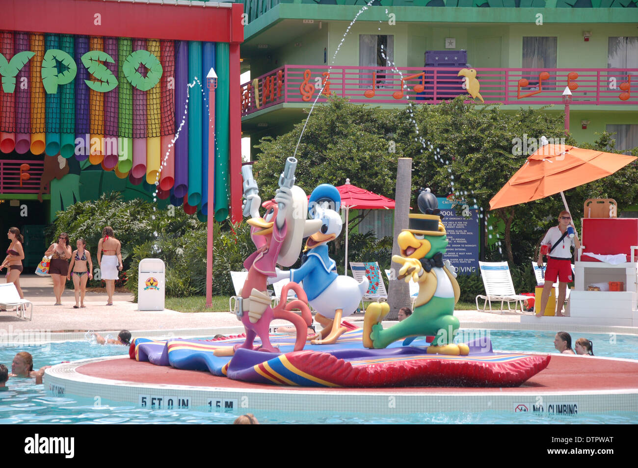 Orlando family swimming pool hi-res stock photography and images - Alamy