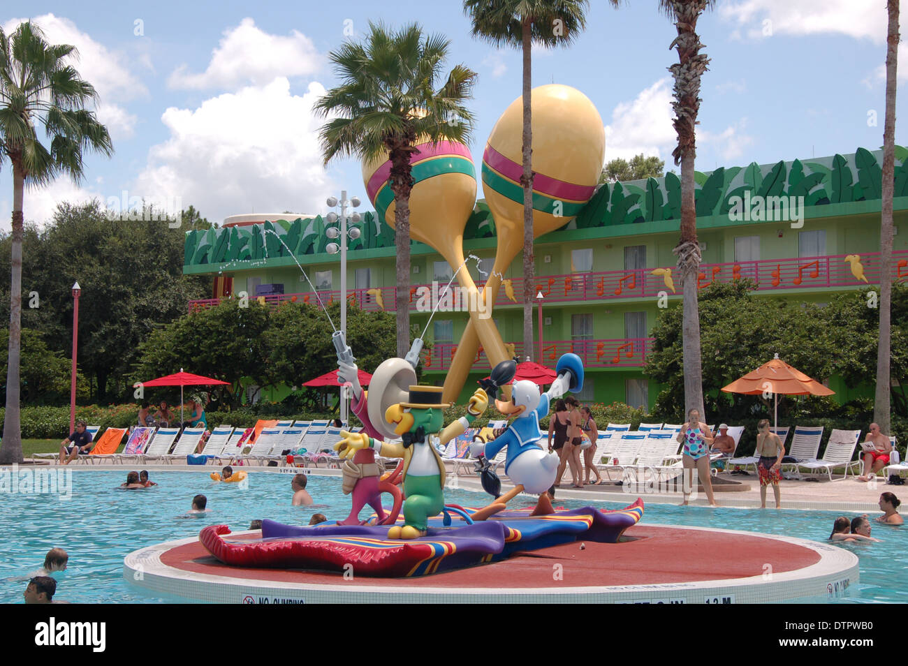 Orlando family swimming pool hi-res stock photography and images - Alamy